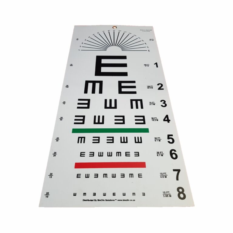 Eye Chart illiterate Snellen - BioClin Solutions