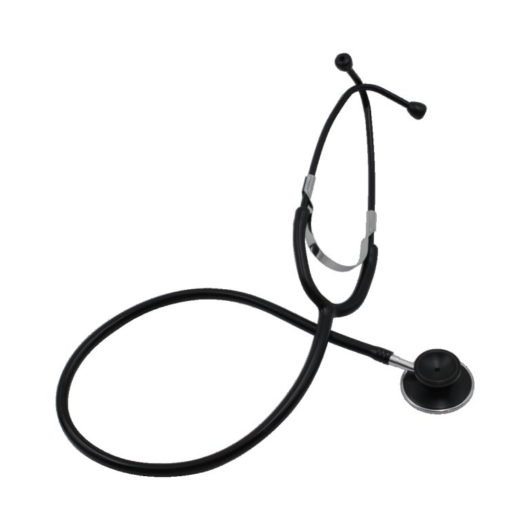Double Head Steth Doctors Coloured Black - BioClin Solutions